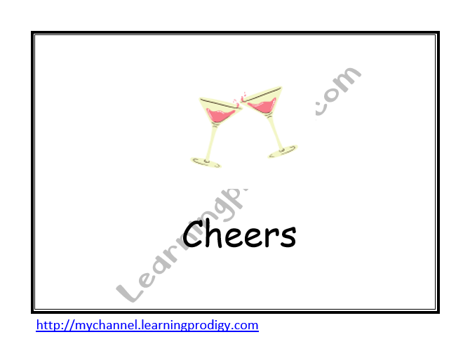 Happy New Year! New Year Vocabulary Flashcards|Preschoolers Visual ...