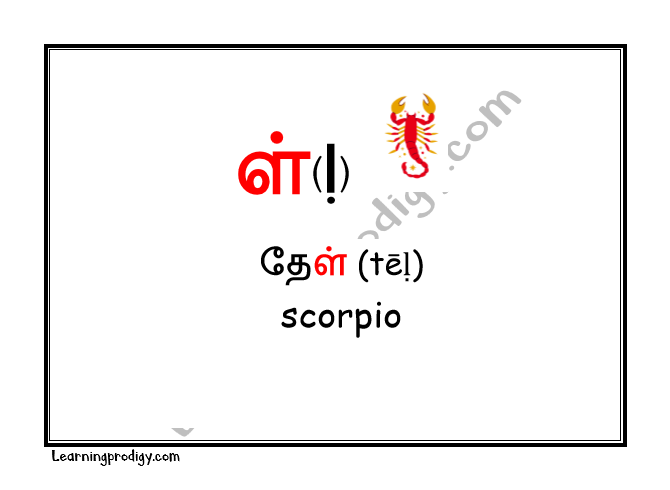 Tamil Arichuvadi Flashcards for Preschoolers|Tamil Alphabets Flashcards ...