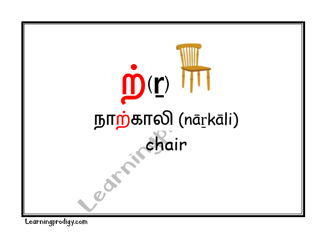Tamil Arichuvadi Flashcards for Preschoolers|Tamil Alphabets Flashcards ...