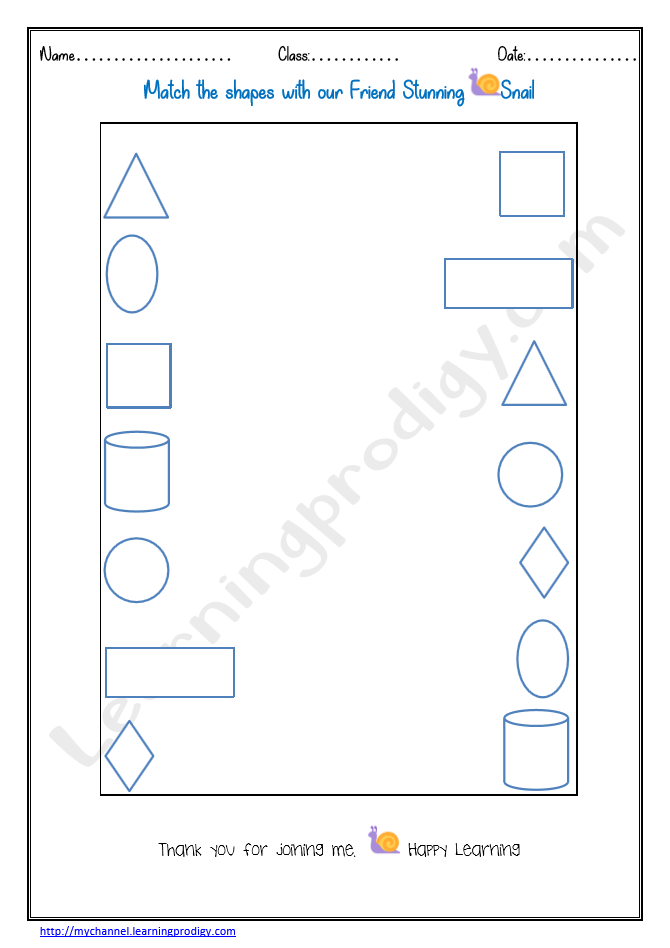 Maths Shapes - LearningProdigy